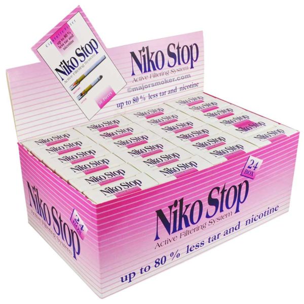 Filtres plastique anti-goudron : Niko Stop, Fibam, Finitar - MajorSmoker