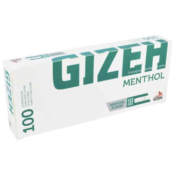 Tube Cigarette GIZEH Menthol x1 (100 Tubes) | 4,80€ | Tube Menthol Pas Cher