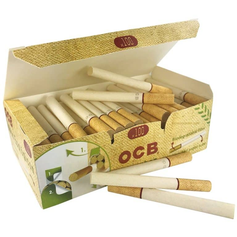 Tube Cigarette OCB 100 Bio x5 | 500 tubes - MajorSmoker