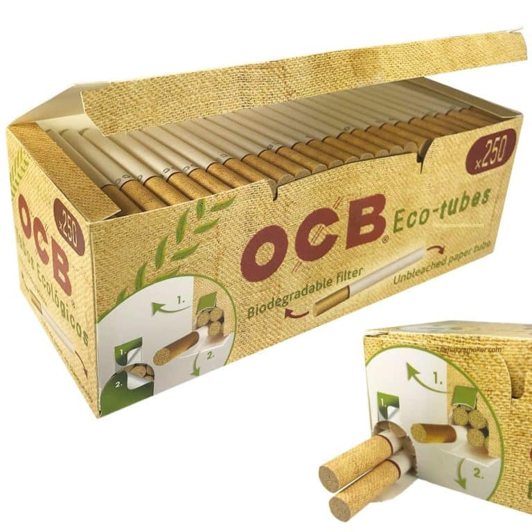 OCB | Tube Cigarette OCB 250 Eco-Tubes x4 | 1000 Tubes - MajorSmoker