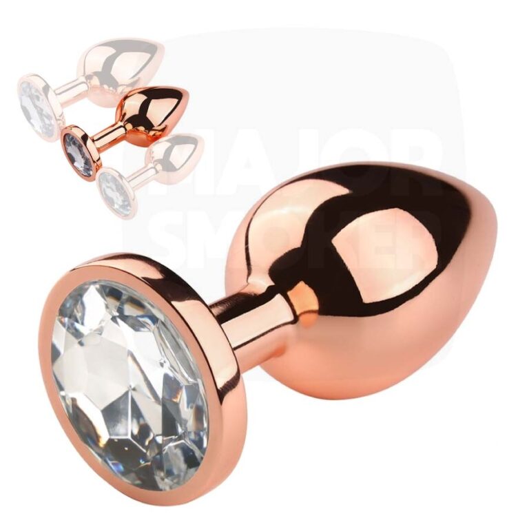Bijou Anal | Plug anal Pinky Gold PlaysToys | MajorSmoker