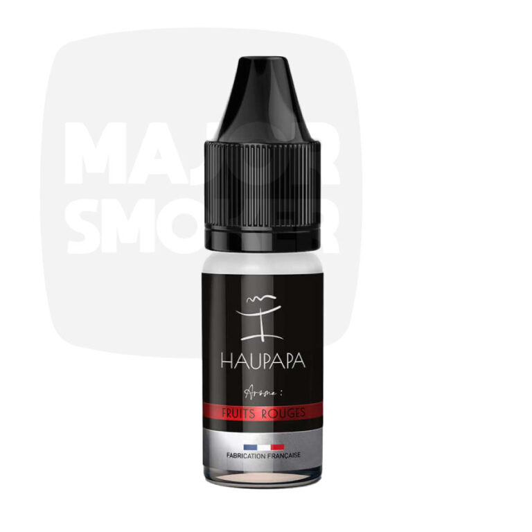 Arôme Menthol Cigarette | Haupapa Fruits Rouges | MajorSmoker