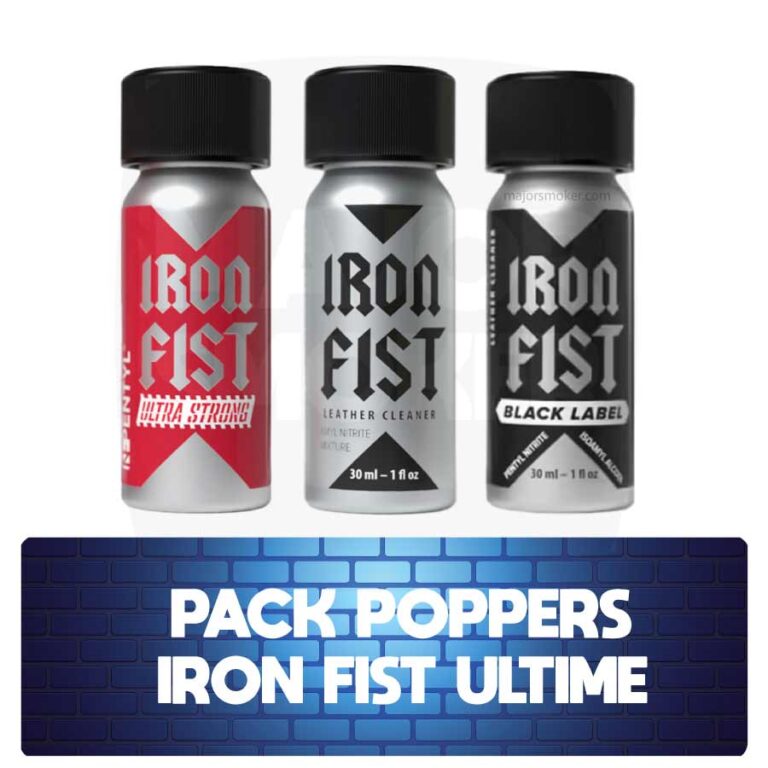 Poppers Iron Fist : avis et prix des produits de la marque - MajorSmoker