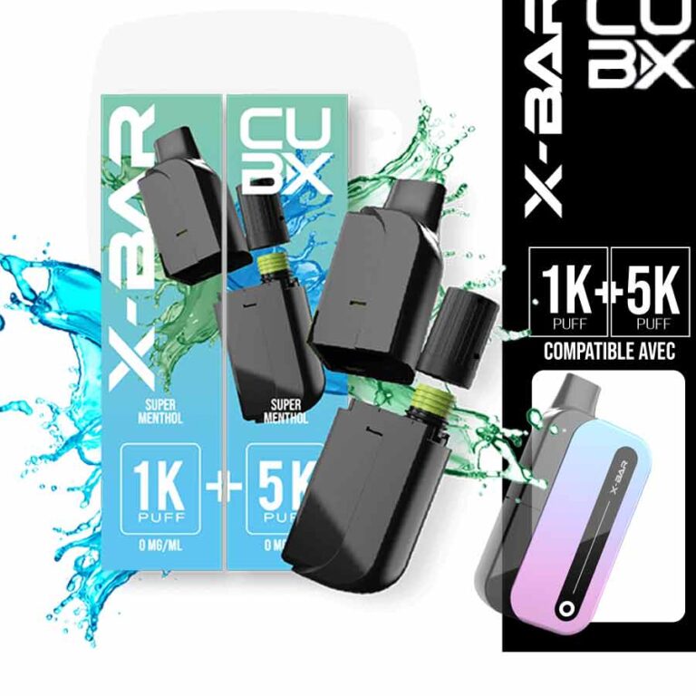 Cub-X Pods | Super Menthol | X-bar - MajorSmoker
