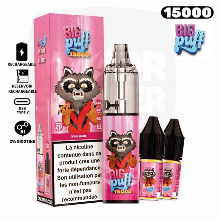 Puff 15 000 Taf | Puff 15k 2% nicotine ou sans | - MajorSmoker
