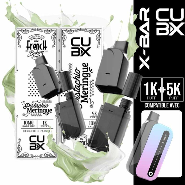 Cub-X Pods | Pistachio Meringue | X-bar - MajorSmoker